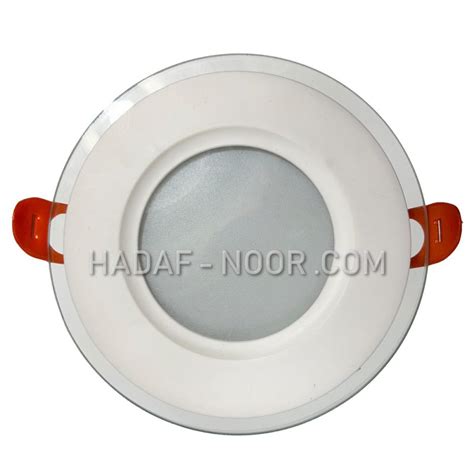 چراغ گرد سقفی Led سری دور شیشه پلی کربنات اکونومی 7 وات فروشگاه لوازم
