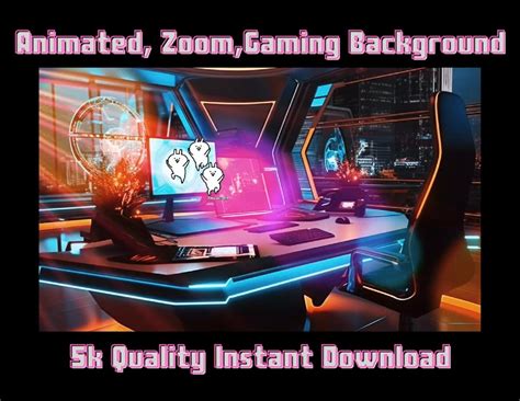 Animated Tron Office Desk” In 5k Digital Artmid Journeyaichat Gpt