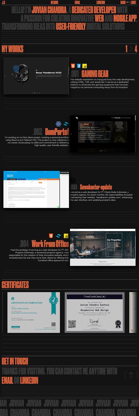 Build And Deploy A Portofolio Website Using React And Tailwind Css By