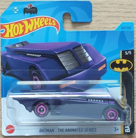 HOT WHEELS BATMAN The Animated Series Purple 2023 Batman 5 5 Short Card
