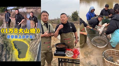 小飞哥直播， 18000包下的大鱼塘，和大表哥抓鱼，没想到里面 Youtube