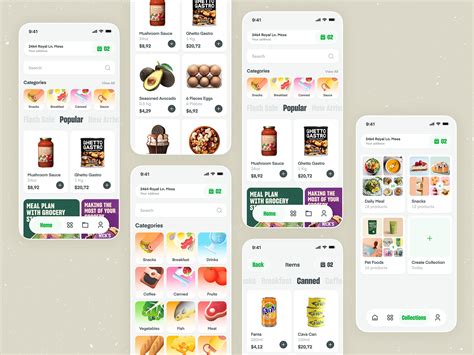Grocery App Design By Sajon On Dribbble