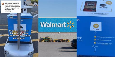 Walmarts Snack Robots That Only Sell 2 Items Goes Viral