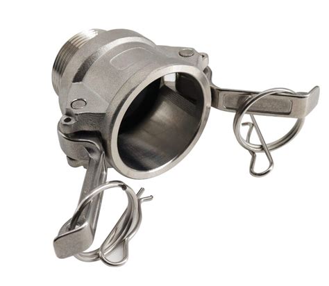 34 Stainless Steel Female Camlock X Male Npt Type B Cam And Groove