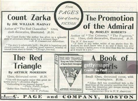 Arthur Morrison Photos Et Images De Collection Getty Images