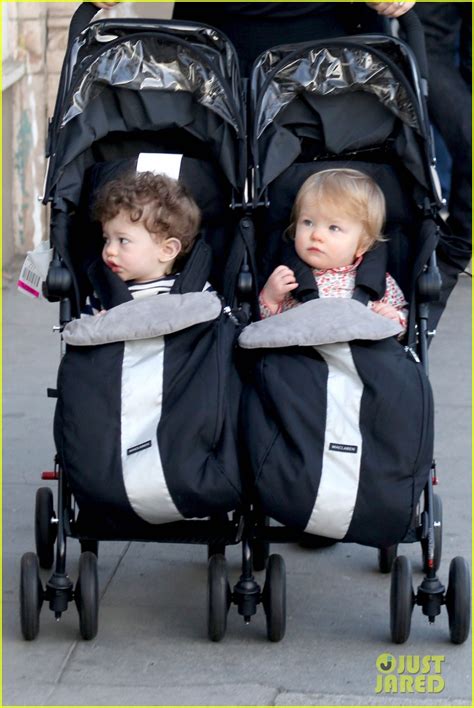 Anna Paquin Walks With Charlie And Poppy For Afternoon Stroll Photo
