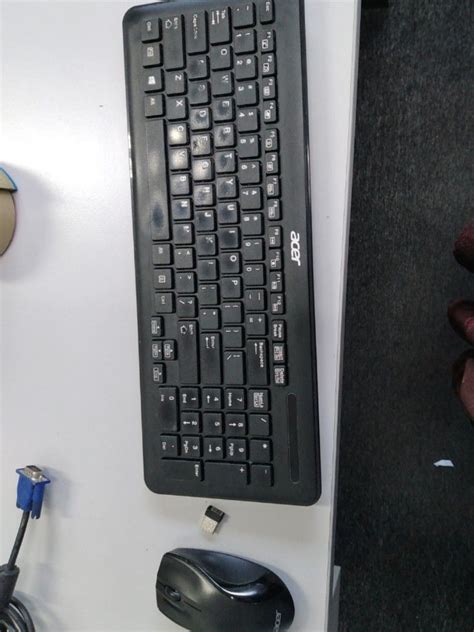 Acer Wireless Mouse And Keyboard Computers And Tech Parts And Accessories Computer Keyboard On