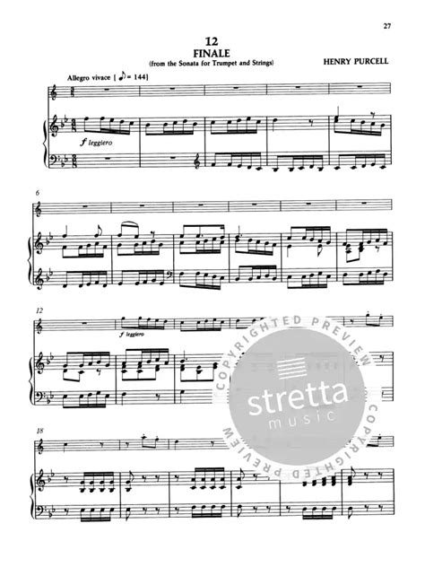 Old English Trumpet Tunes 2 Im Stretta Noten Shop Kaufen
