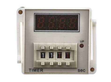 RS PRO RS PRO Plug In Timer Relay 100 240V Ac 1 Contact 99 9s 1 Function SPDT 179