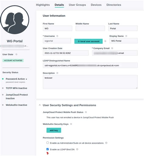 Jumpcloud Ldap Compatibility Question · Issue 67 · H44zwg Portal · Github