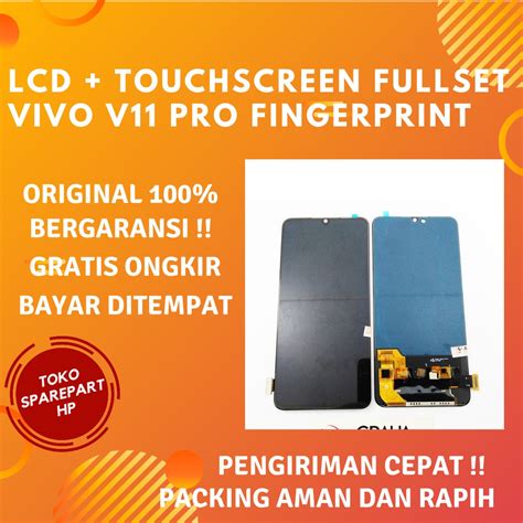 Jual Lcd Fullset Ori Vivo V Pro Fingerprint Layar Lcd Touchscreen Full Set Original Oled Oem