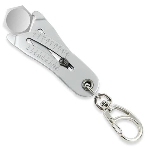 Tradespro Nut And Bolt Head Sizer Gauge 516 1 And 8mm 25mm 8