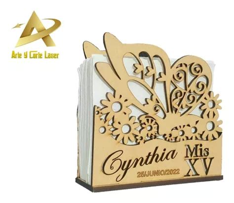 Servilleteros De Mariposa 35pz Personalizados Para Xv Años en venta en