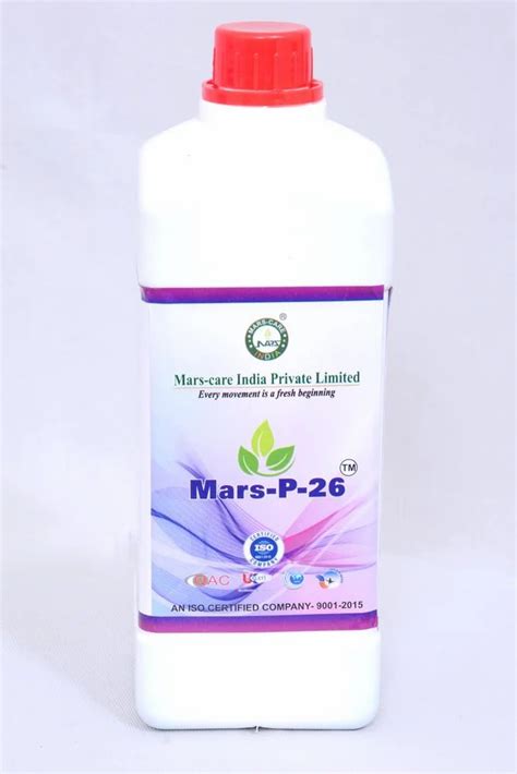 Liquid Mars P 26 Agriculture Fertilizer Packaging Size 1 Litre