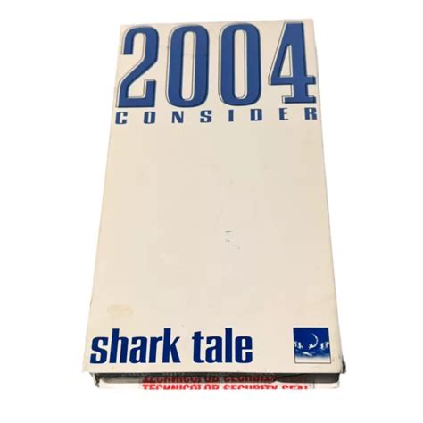 Shark Tale Promo Vhs 2004 Academy Fyc Screener Dreamworks 2005 £1757