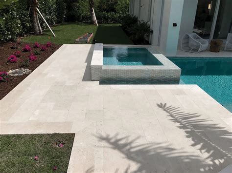 Shell Stone Limestone Tumbled Paver Faber Cnk Stone