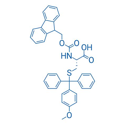 Fmoc Cys Mmt OHN 芴甲氧羰基 S 4 甲氧基三苯甲基 L 半胱氨酸 ChemicalBook
