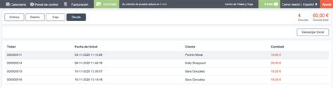 Sistema de reservas online y facturación Gestión de Deuda Sistema