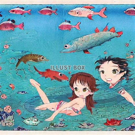 無料イラスト 水族館