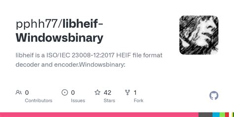 github pphh77 libheif windowsbinary libheif is a iso iec 23008 12