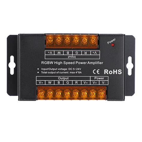 Dc5v 24v Rgbw Controller And Power Amplifier For Enhanced Lighting