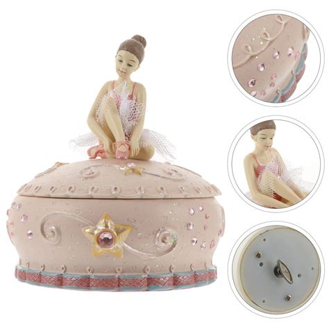 Ballet Box Woman Jewelry Musical Box Girls Keepsa Grandado