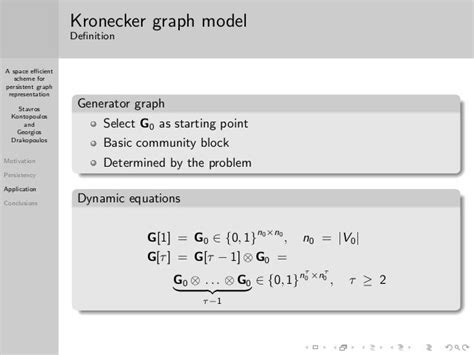 A Space Efficient Scheme For Persistent Graph Representation