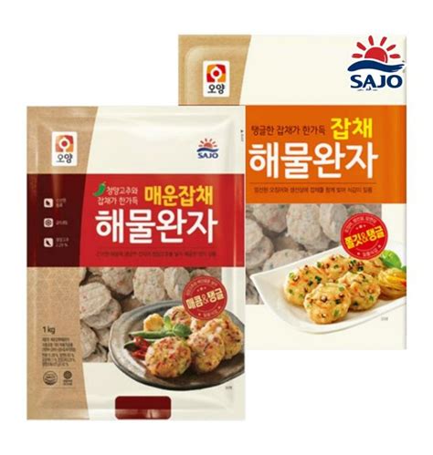 사조오양 매운잡채해물완자1kg 잡채해물완자1kg 티몬