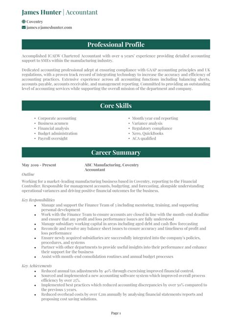 7 Finance Cv Examples Writing Guide Get Hired Quickly