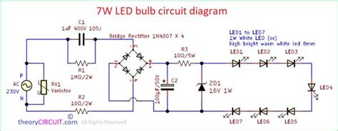 Led Light Schematic Diagram Wiring Diagram