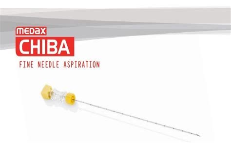 Plastic White Chiba FINE NEEDLE ASPIRATION For Clinic At Best Price