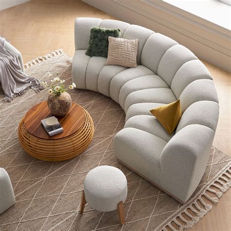 11 Best Curved Sofas For A Chic Living Room