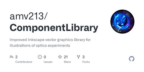 GitHub Amv213 ComponentLibrary Improved Inkscape Vector Graphics