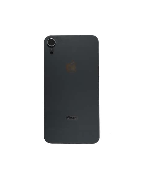 TAPA TRASERA IPHONE XR NEGRA ORIGINAL CON VIDRIO DE CAMARA Smart Parts Herramientas Y Repuestos
