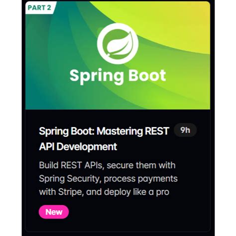 Code With Mosh Spring Boot Mastering Rest Api Development Part 2