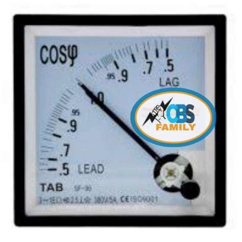 Promo Power Factor Cos Phi Meter Analog Tab Class 1 Diskon 23 Di
