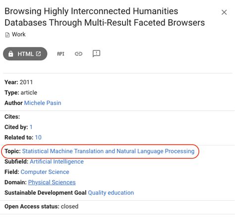 Unpacking Openalex Topics Classification Blogs Michele Pasin