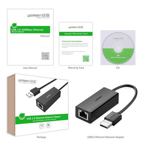 UGREEN 2 0 10 100Mbps Ethernet Adapter 10cm Surovi Enterprise Ltd
