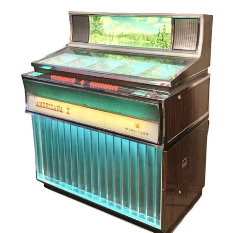 1967 Wurlitzer Americana Ii 2 Jukebox 3210 Pick Up Only Etsy