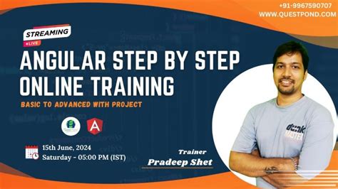 Questpond On Linkedin Angular Step By Step Live Training