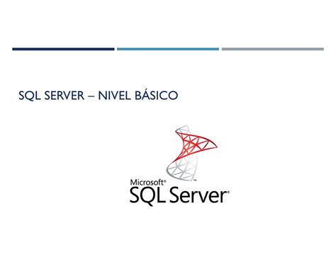 Sesion Rese A Para Descargar Sql Server Nivel