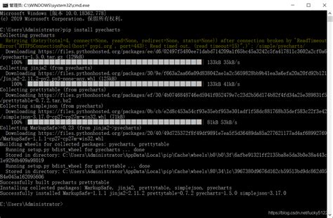 【python可视化】windows 10系统上pyecharts安装教程windows10安装python可视化库 Csdn博客