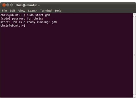 Starting Stopped Jobs In Ubuntu Linux