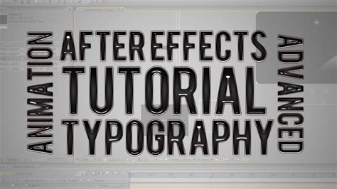 Typography Text Animation After Effects Youtube