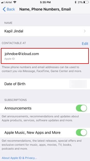 How To Change Apple ID From Third Party Email To ICloud Beebom