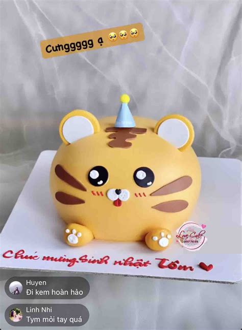 Bánh Kem Thôi Nôi Con Cọp Cho Bé Dễ Thương Nhất 2024