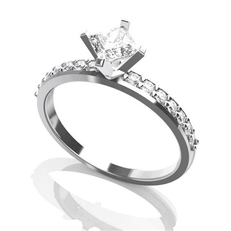 Stl File Princess Engagement Ring 👸・3d Printable Model To Download・cults
