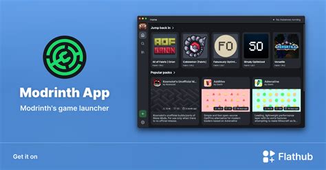 Install Modrinth App On Linux Flathub