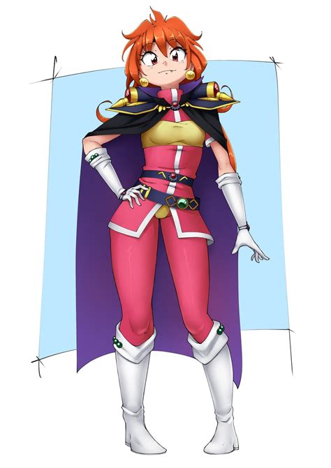 Lina Inverse Slayers Drawn By Juliantheturtle Danbooru