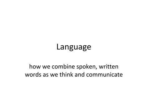 PPT Unlocking Language Structure A Phoneme Based Exploration PowerPoint Presentation ID